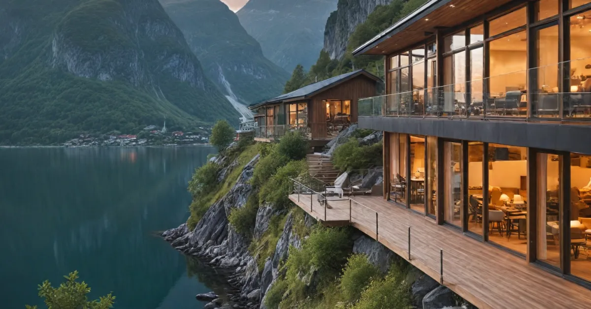 Elegant flam hotels for a refined fjord stay in Norway
